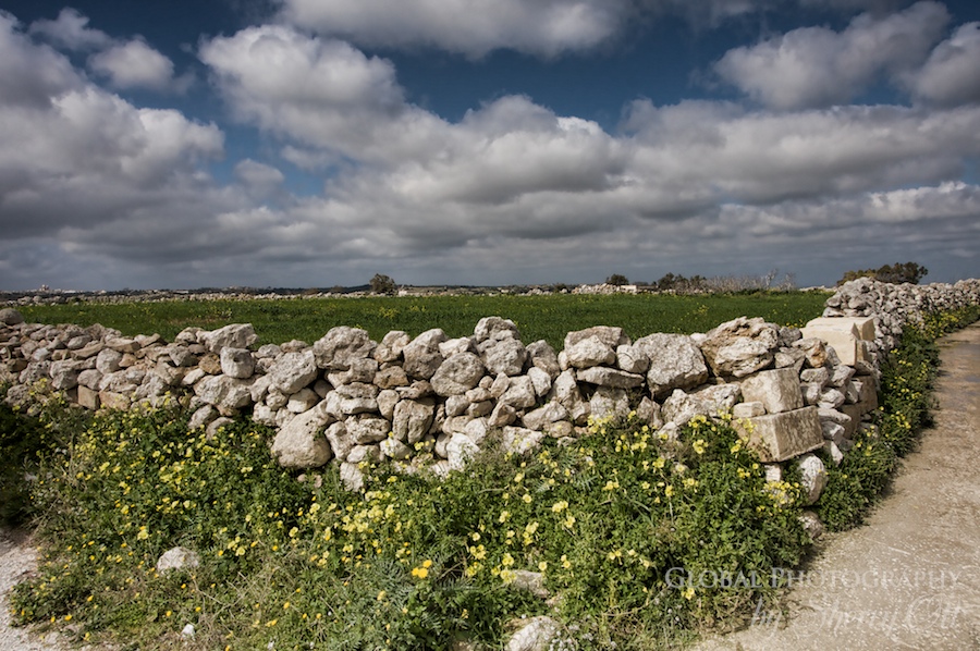 Walls Made of Rubble in Malta • We Blog The World